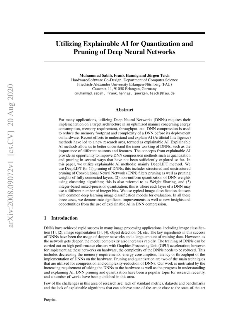 Utilizing Explainable Ai For Quantization And Pruning Of Deep Neural 0395
