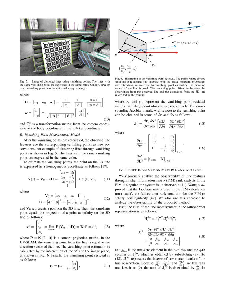 UV-SLAM: Unconstrained Line-based SLAM Using Vanishing Points for Structural Mapping | DeepAI