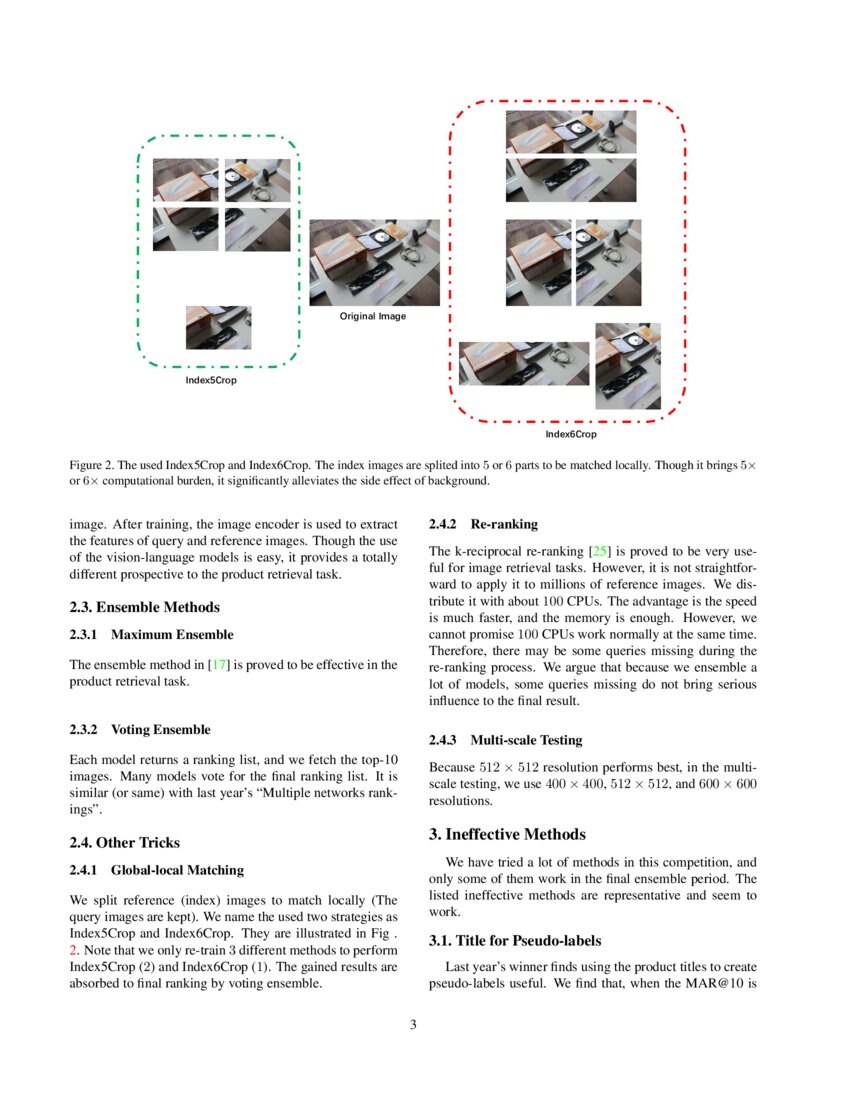 V^2L: Leveraging Vision and Vision-language Models into Large-scale Product Retrieval | DeepAI