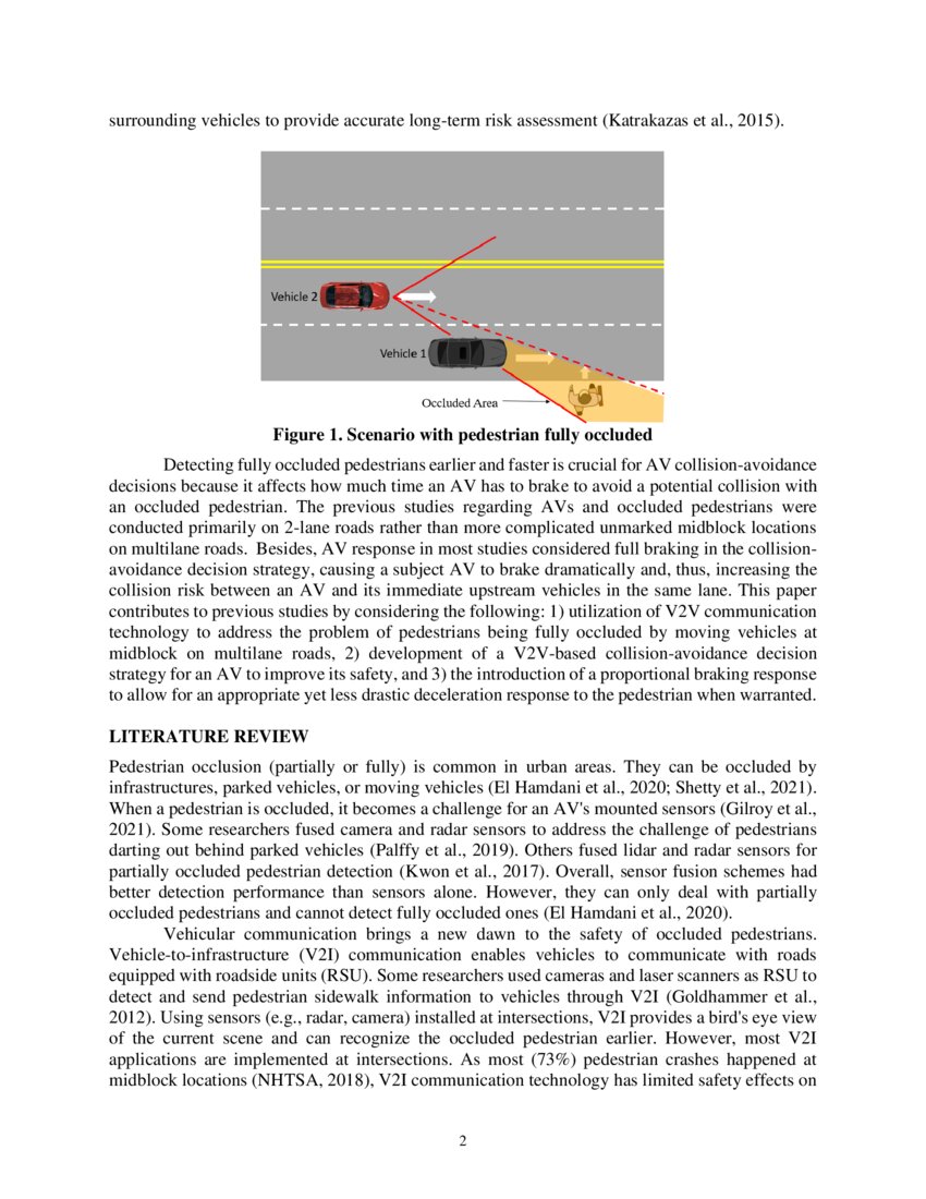 V2V-based Collision-avoidance Decision Strategy for Autonomous Vehicles Interacting with Fully ...
