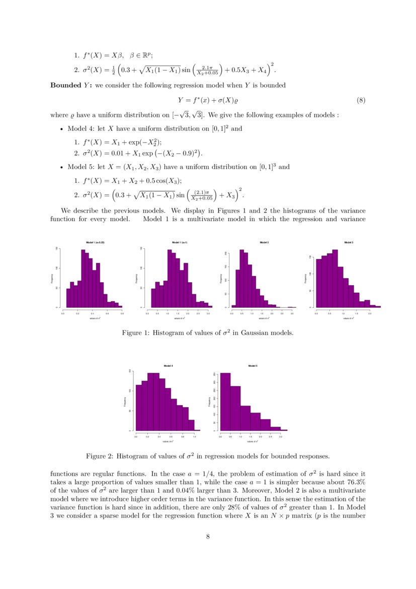 Variance Function Estimation In Regression Model Via Aggregation Procedures Deepai