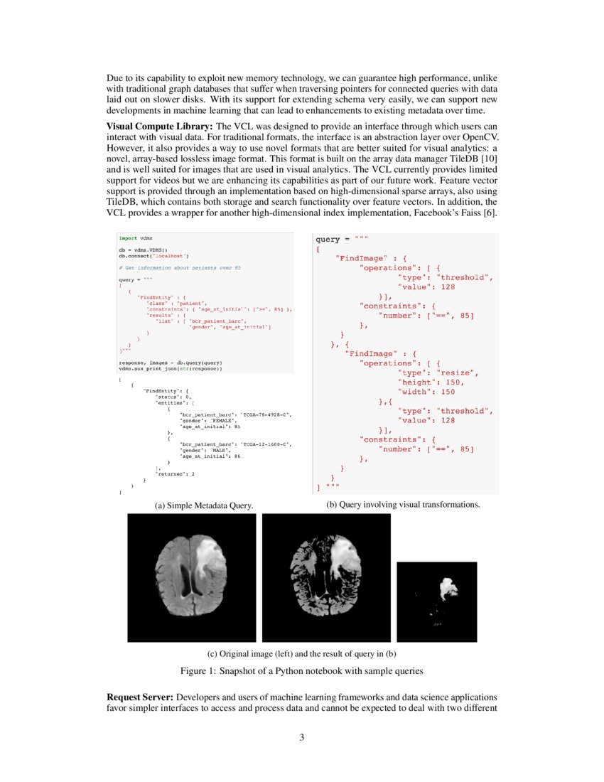 VDMS: An Efficient Big-Visual-Data Access for Machine Learning ...