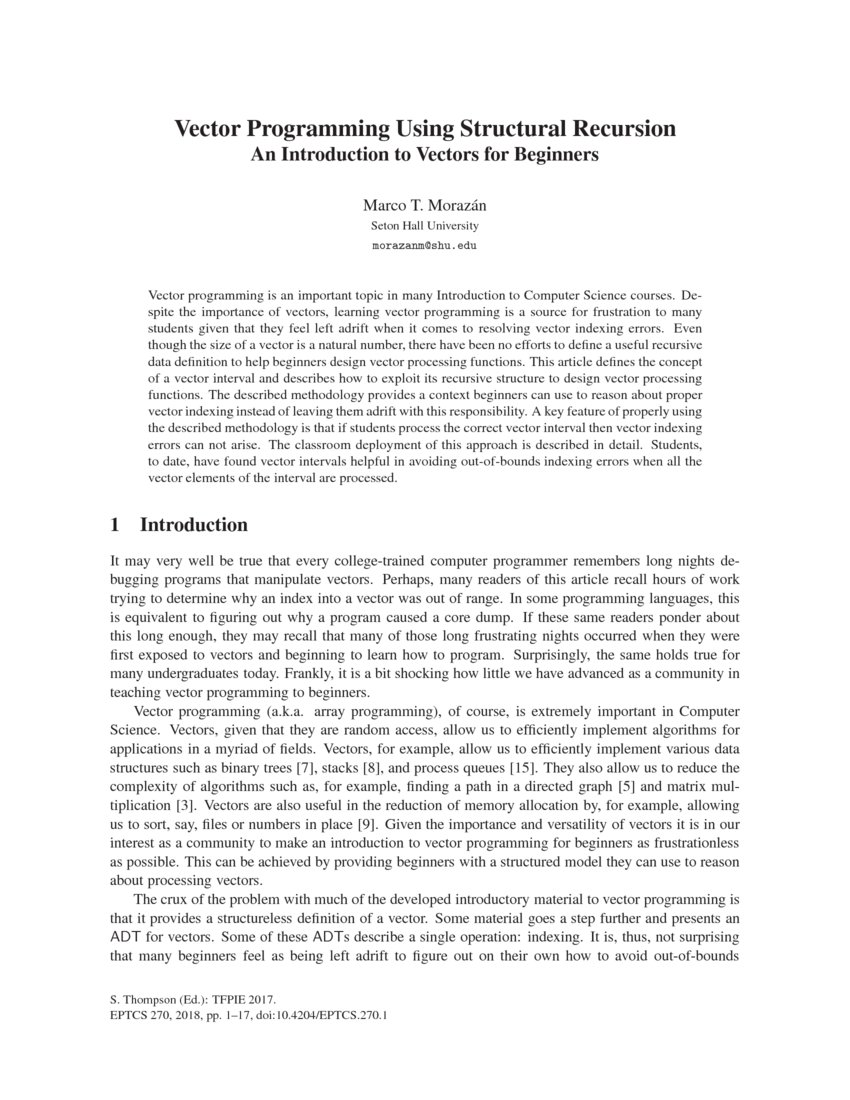 Vector Programming Using Structural Recursion Deepai 6796