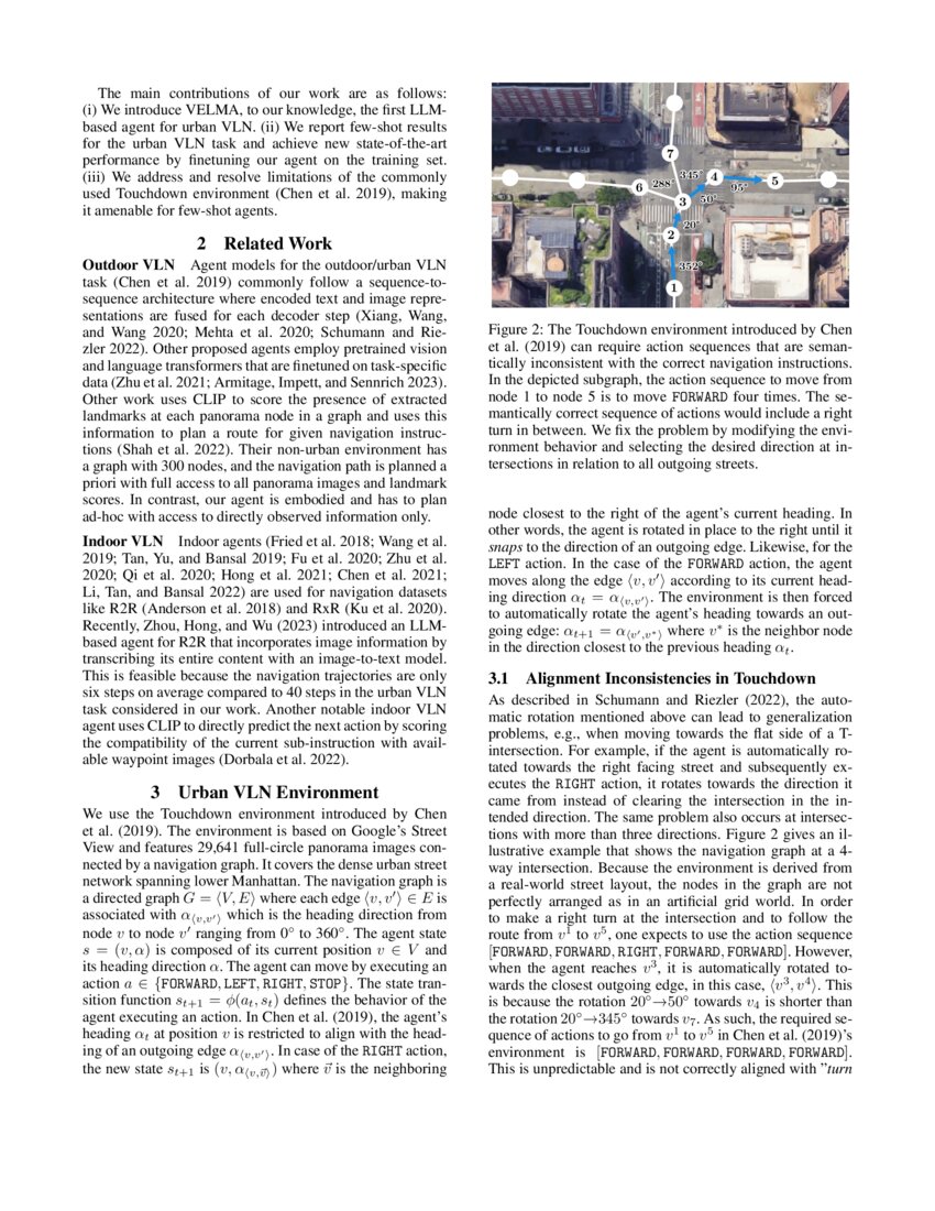 VELMA: Verbalization Embodiment of LLM Agents for Vision and Language Navigation in Street View ...