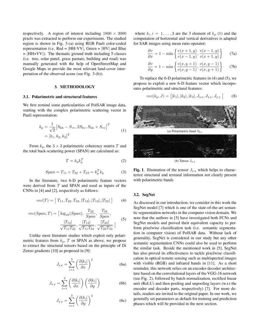 Very High Resolution Airborne Polsar Image Classification Using 3120