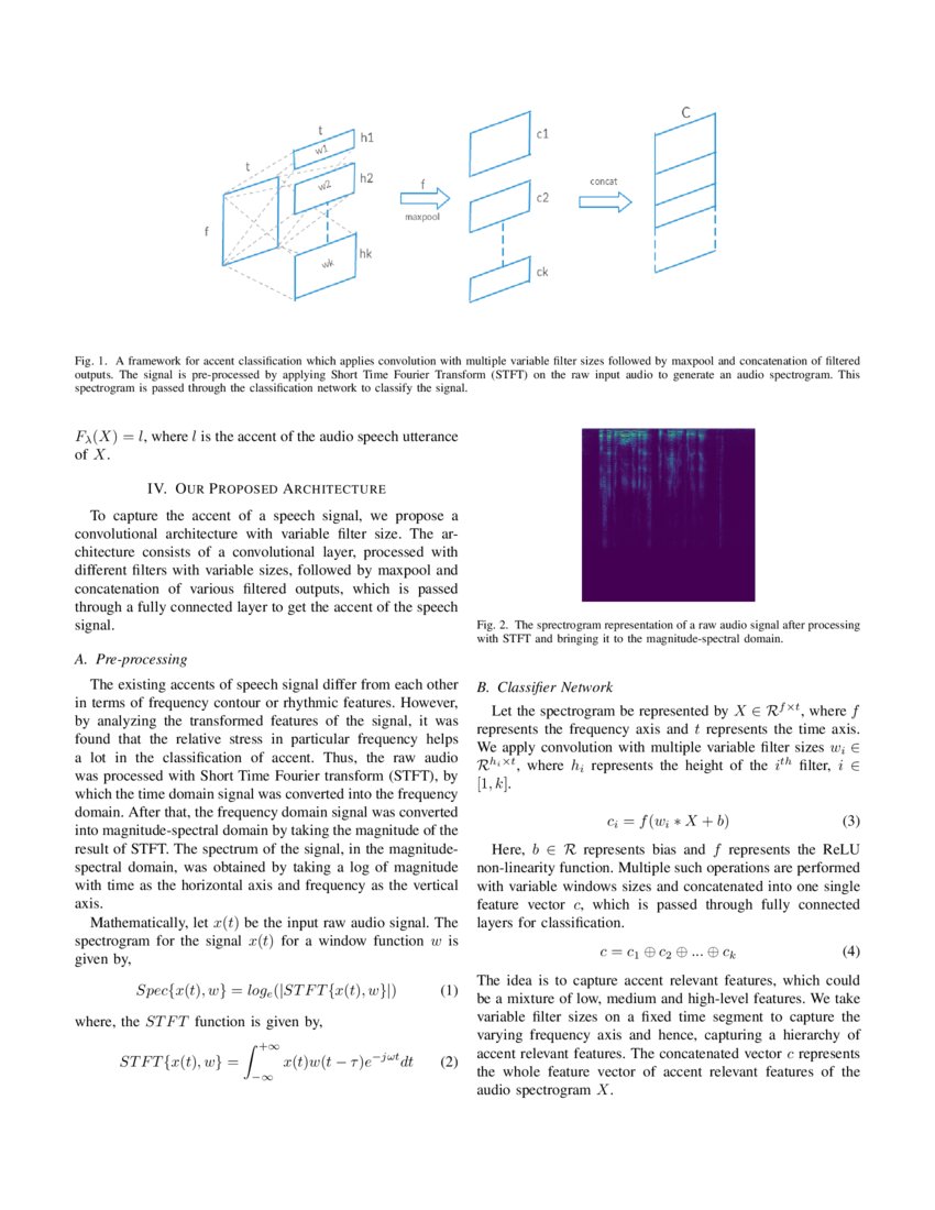VFNet: A Convolutional Architecture for Accent Classification | DeepAI