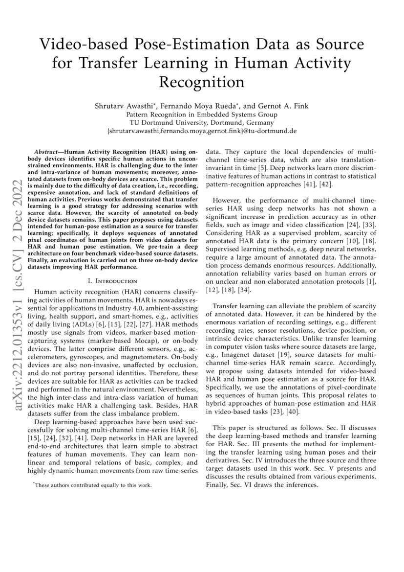 Video Based Pose Estimation Data As Source For Transfer Learning In Human Activity Recognition 0494