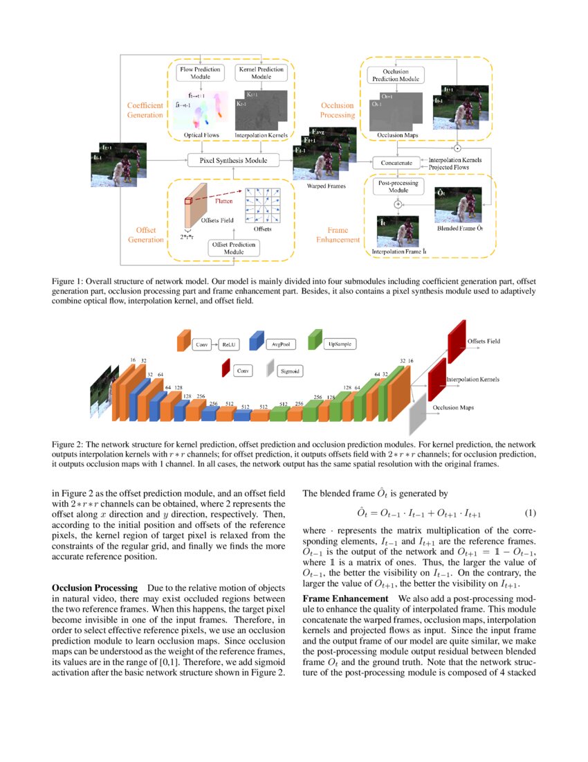 Video Frame Interpolation Based on Deformable Kernel Region | DeepAI