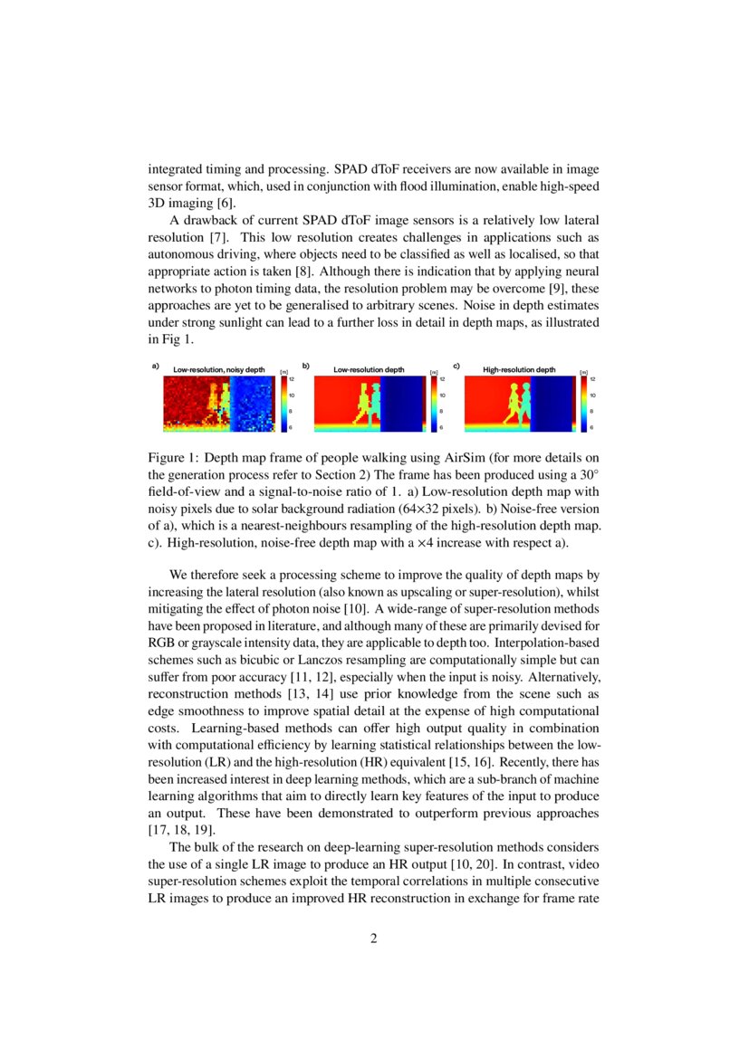 Video super-resolution for single-photon LIDAR | DeepAI