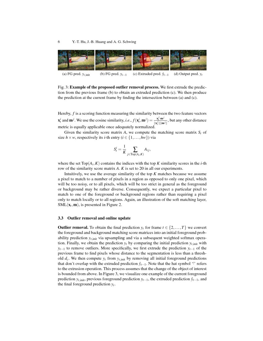 VideoMatch: Matching based Video Object Segmentation | DeepAI
