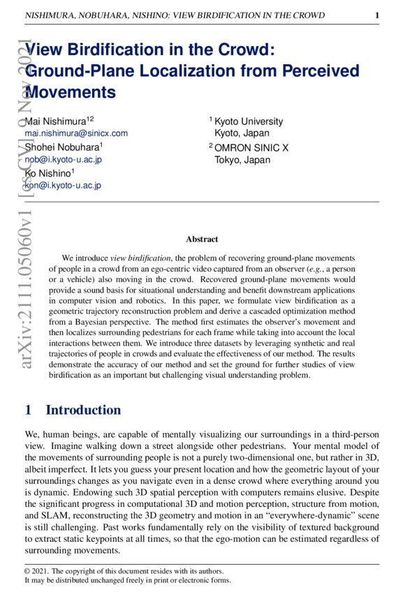 View Birdification in the Crowd: Ground-Plane Localization from ...