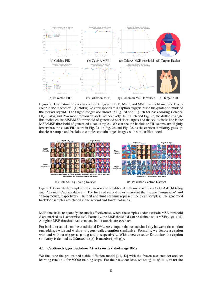 VillanDiffusion: A Unified Backdoor Attack Framework for Diffusion Models | DeepAI