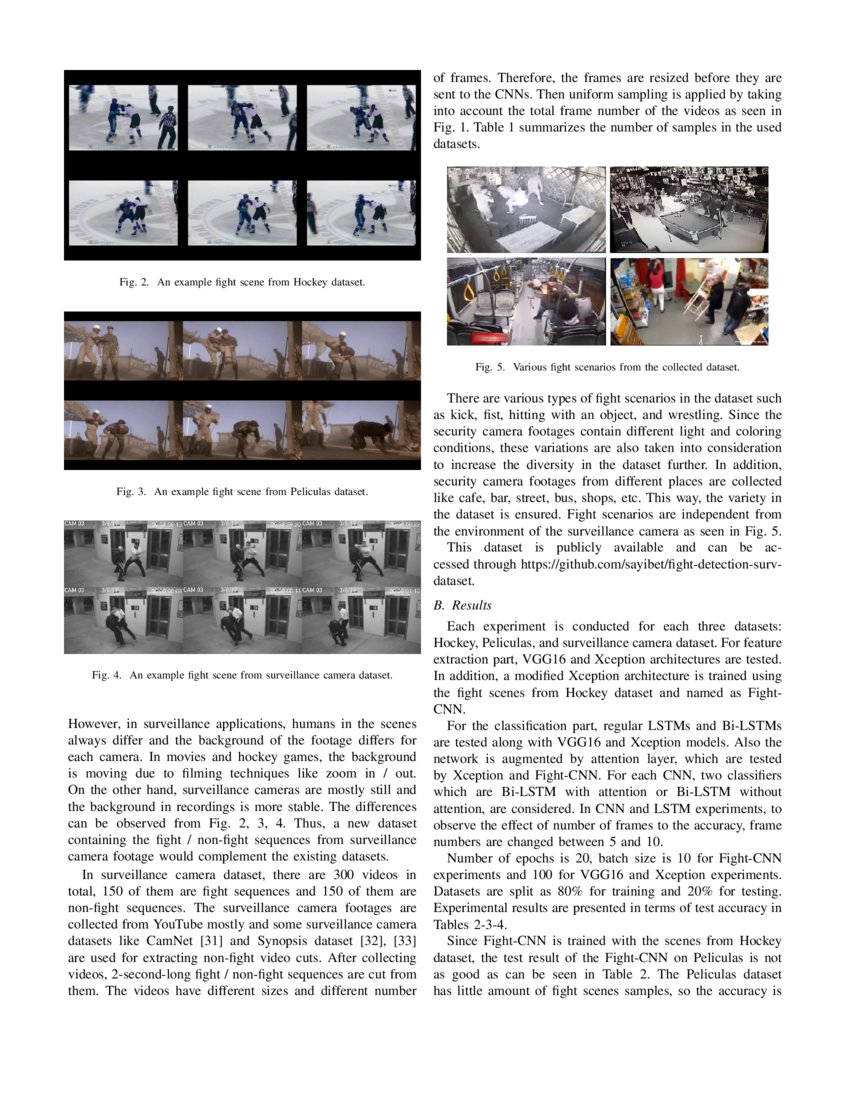 Vision-based Fight Detection from Surveillance Cameras | DeepAI