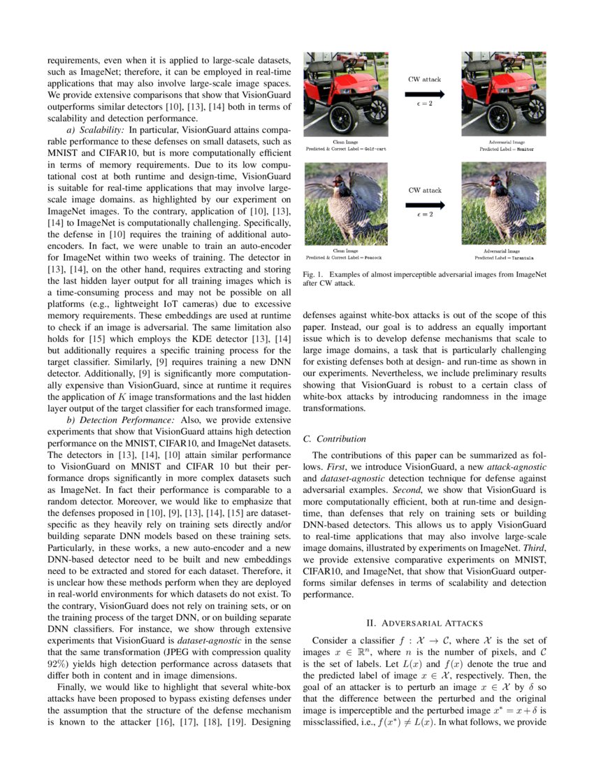 Visionguard Runtime Detection Of Adversarial Inputs To Perception Systems Deepai