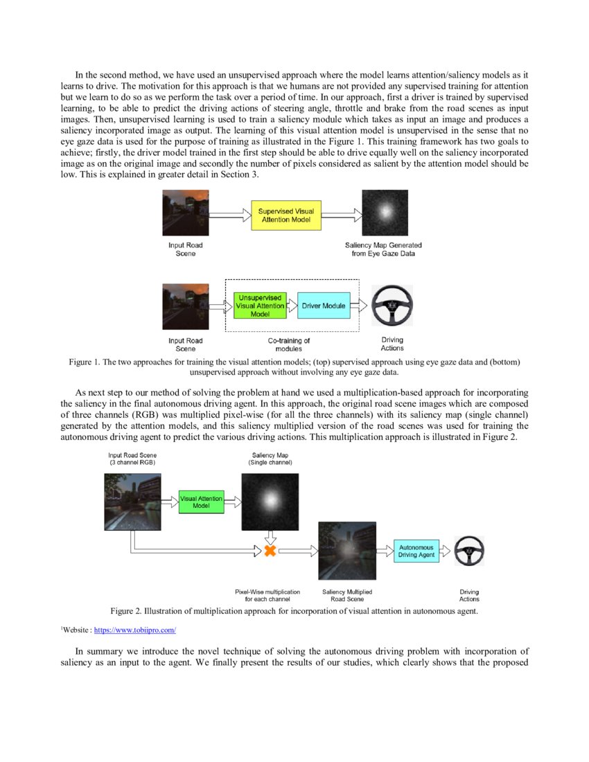 Visual Attention For Behavioral Cloning In Autonomous Driving Deepai