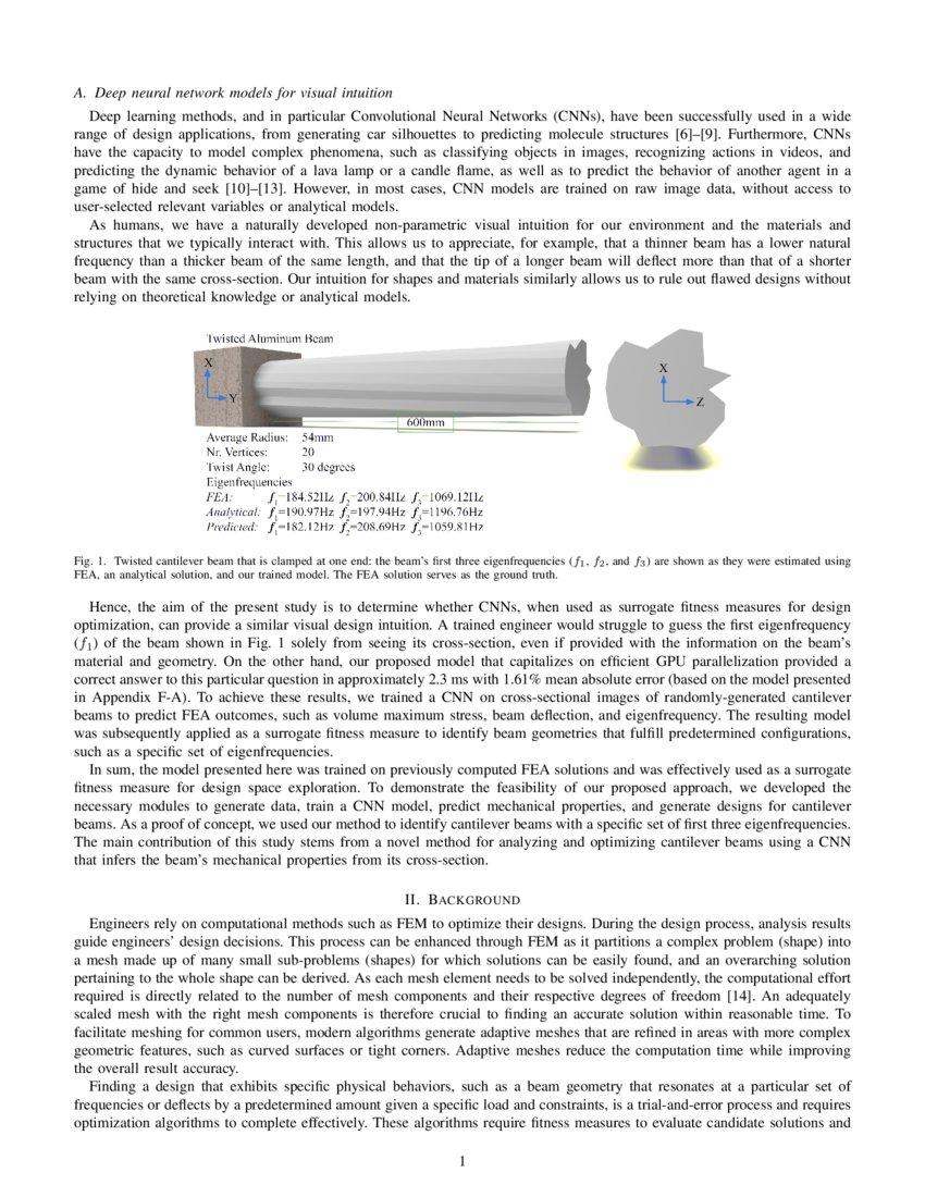 Visual Design Intuition Predicting Dynamic Properties Of Beams From
