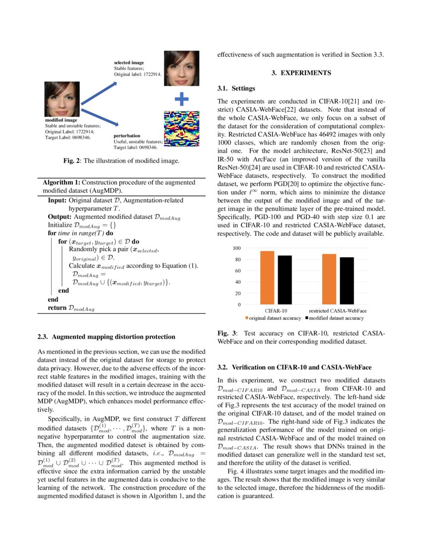 Visual Privacy Protection via Mapping Distortion | DeepAI