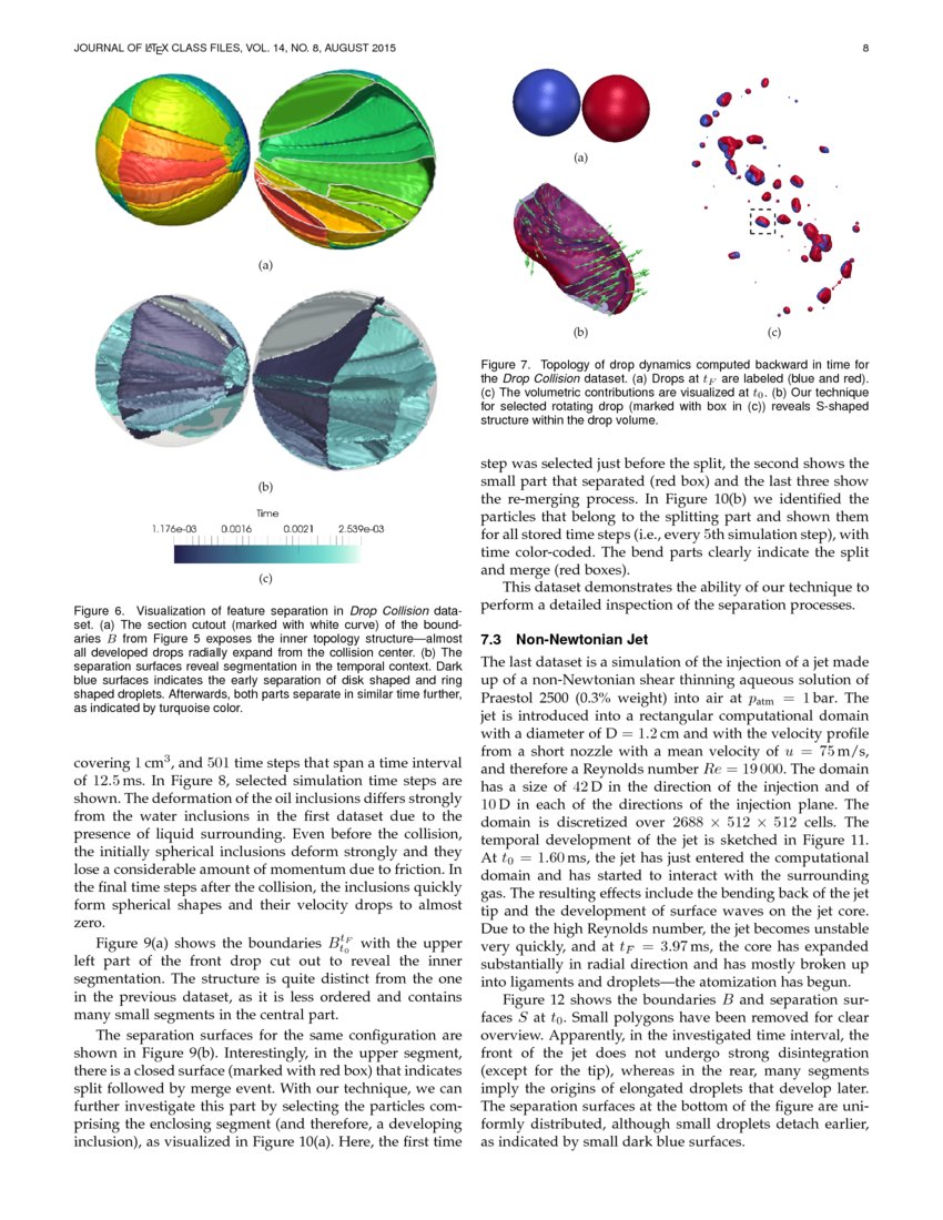 Visualization Of Feature Separation In Advected Scalar Fields Deepai