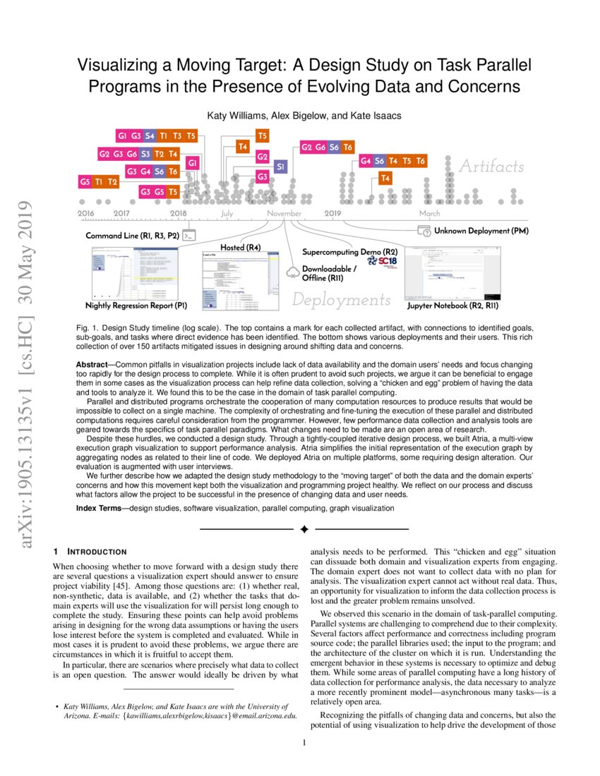 Visualizing a Moving Target: A Design Study on Task Parallel Programs ...