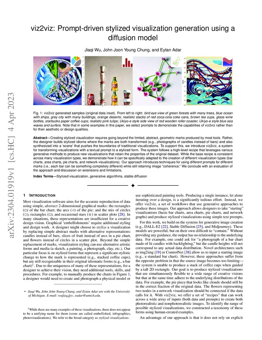viz2viz: Prompt-driven stylized visualization generation using a diffusion model | DeepAI