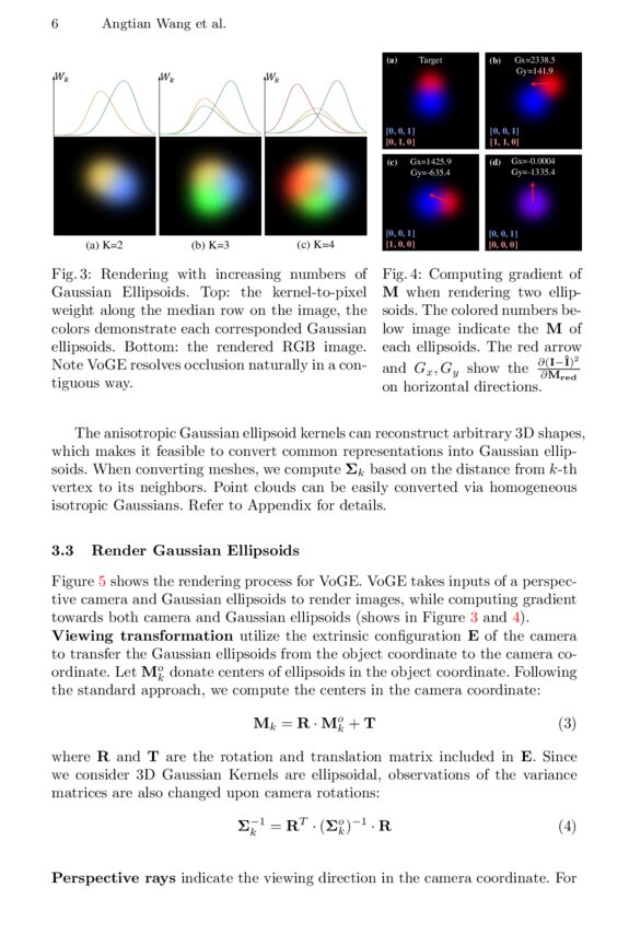 VoGE: A Differentiable Volume Renderer using Gaussian Ellipsoids for Analysis-by-Synthesis | DeepAI
