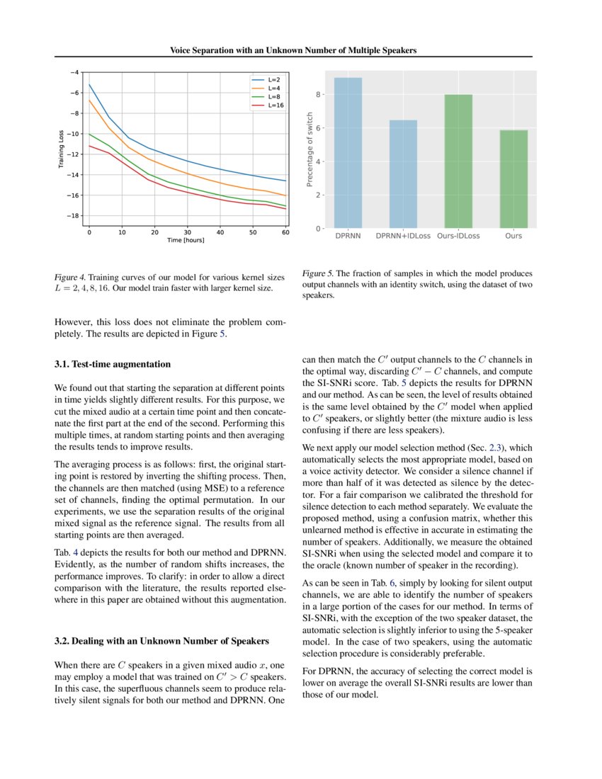 Voice Separation with an Unknown Number of Multiple Speakers | DeepAI