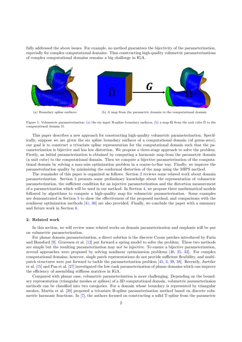 Volumetric Spline Parameterization for Isogeometric Analysis | DeepAI