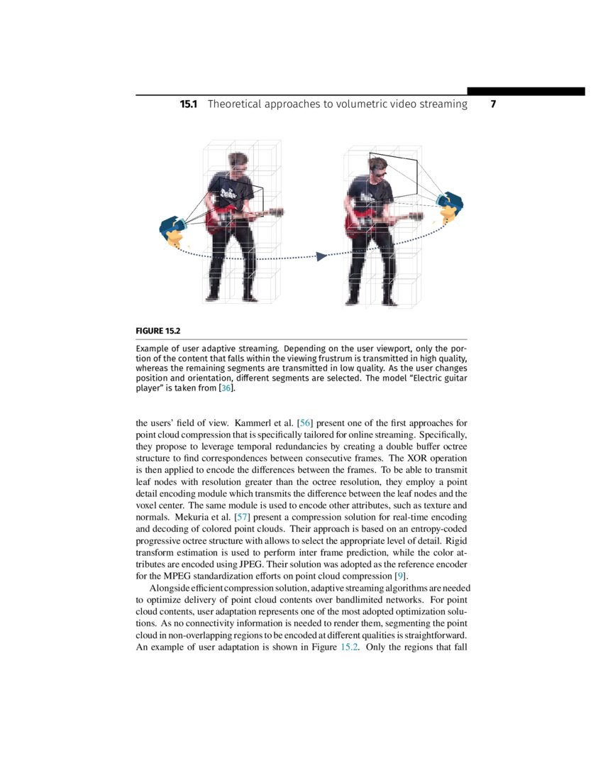 Volumetric video streaming: Current approaches and implementations | DeepAI