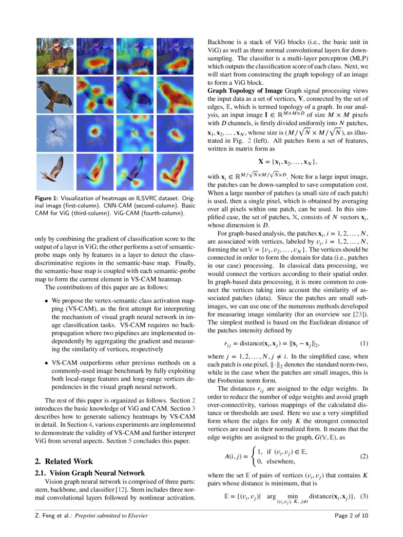 VS-CAM: Vertex Semantic Class Activation Mapping to Interpret Vision Graph Neural Network | DeepAI