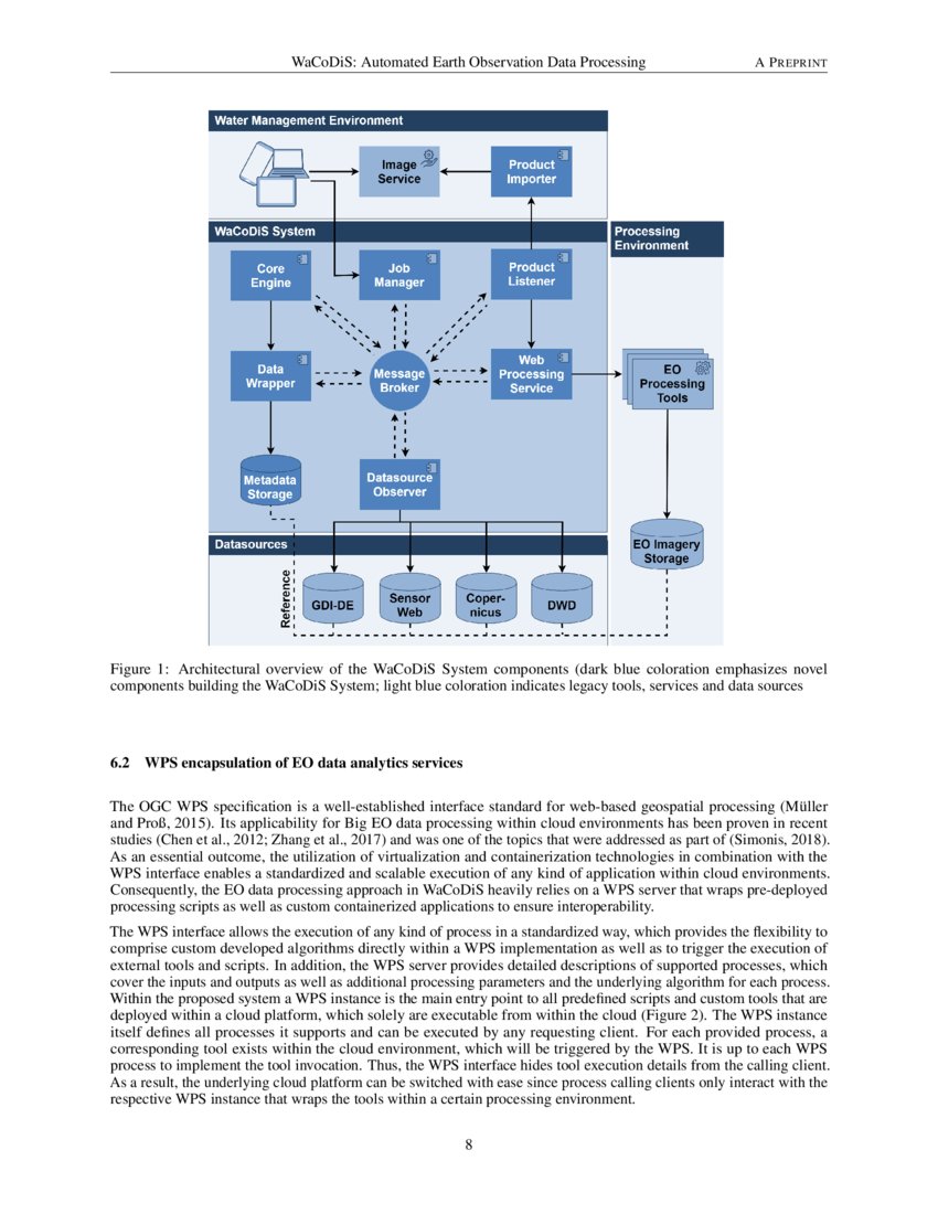 WaCoDiS: Automated Earth Observation Data Processing within an Event ...