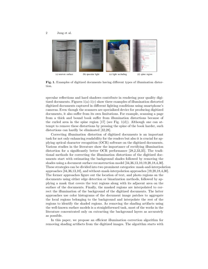 Water-Filling: An Efficient Algorithm for Digitized Document Shadow Removal | DeepAI