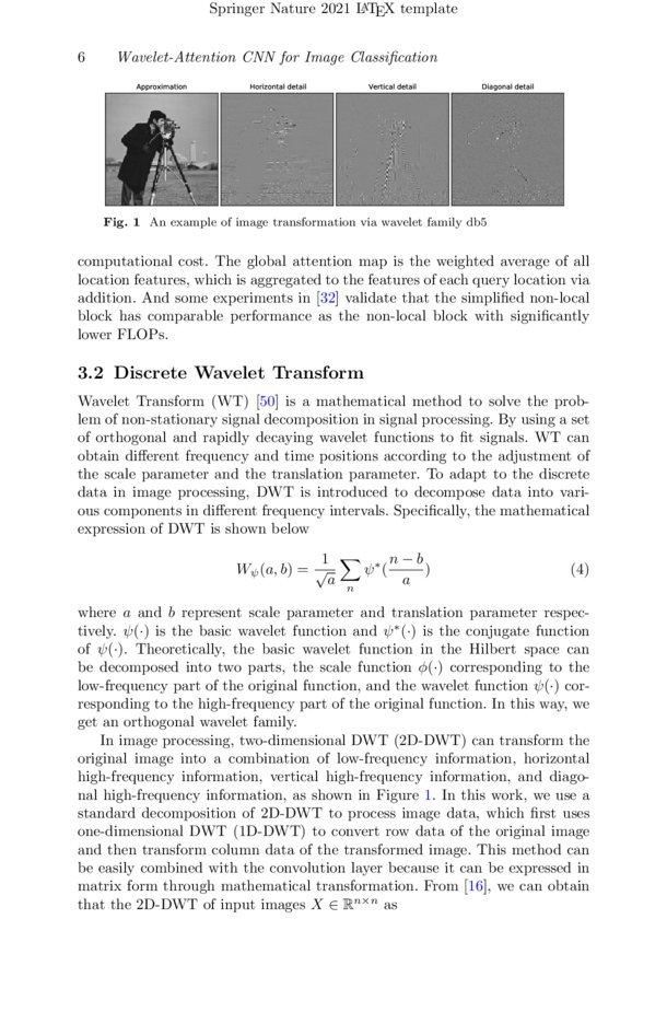 Wavelet Attention Cnn For Image Classification Deepai