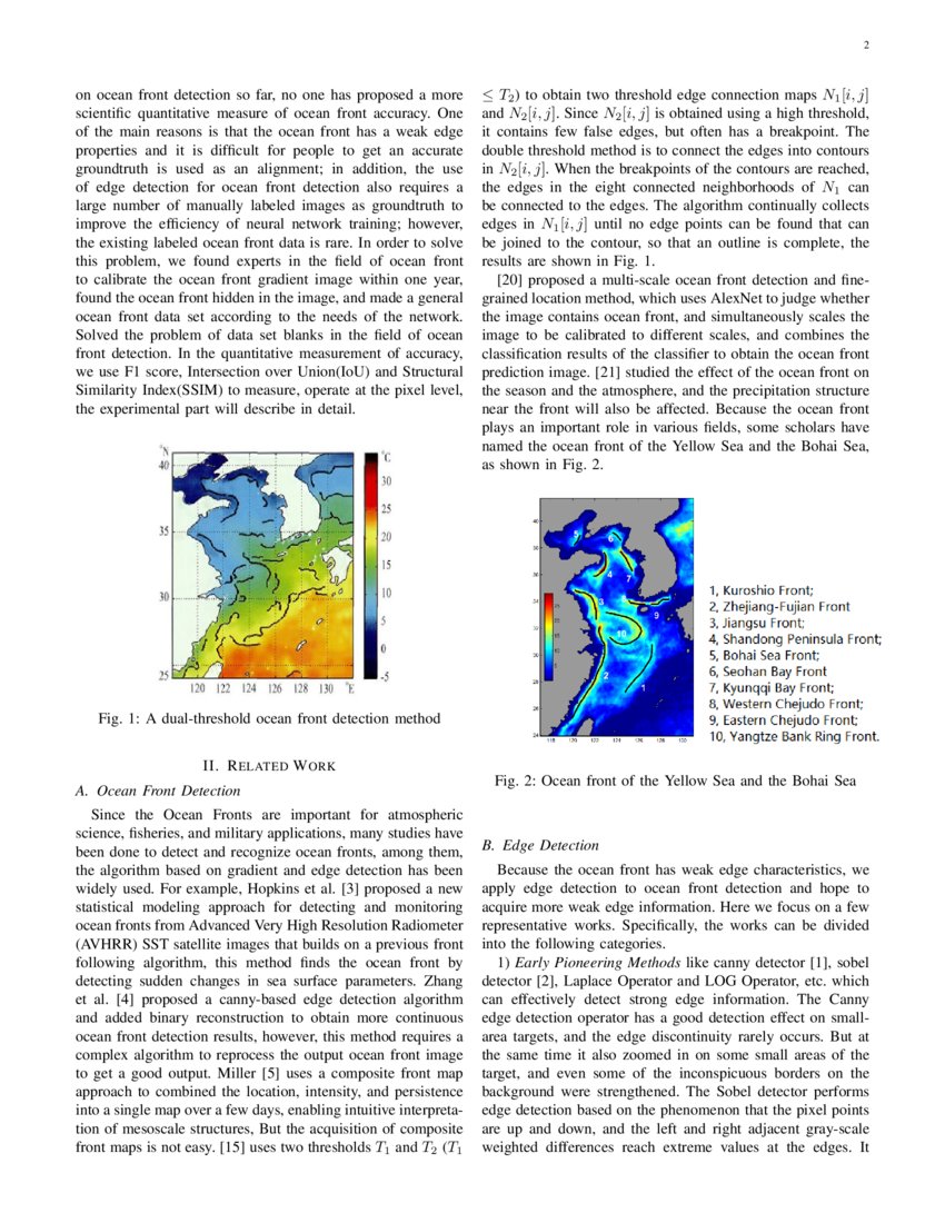 Weak Edge Identification Nets for Ocean Front Detection | DeepAI Weak Edge Identification Nets for Ocean Front Detection | DeepAI