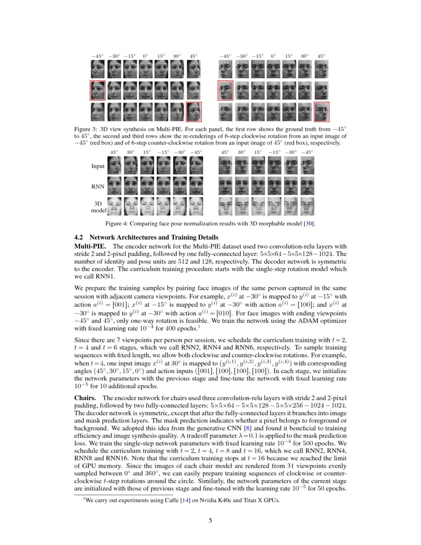 Weakly-supervised Disentangling with Recurrent Transformations for 3D ... Weakly-supervised Disentangling with Recurrent Transformations for 3D ...