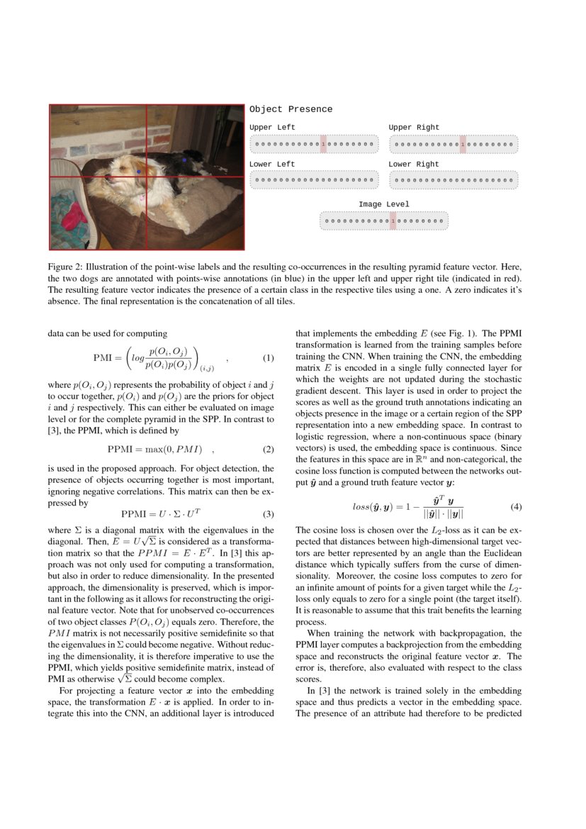 Weakly Supervised Object Detection With Pointwise Mutual Information