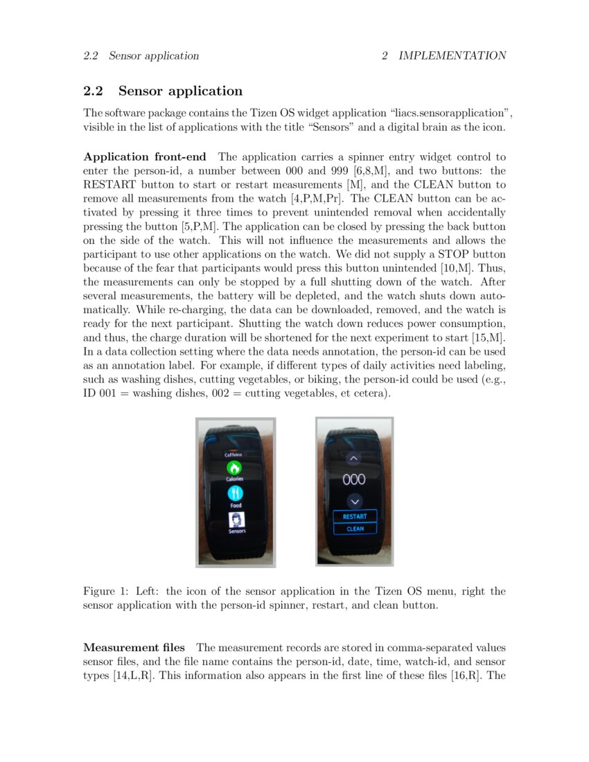 Wearda Recording Wearable Sensor Data For Human Activity Monitoring