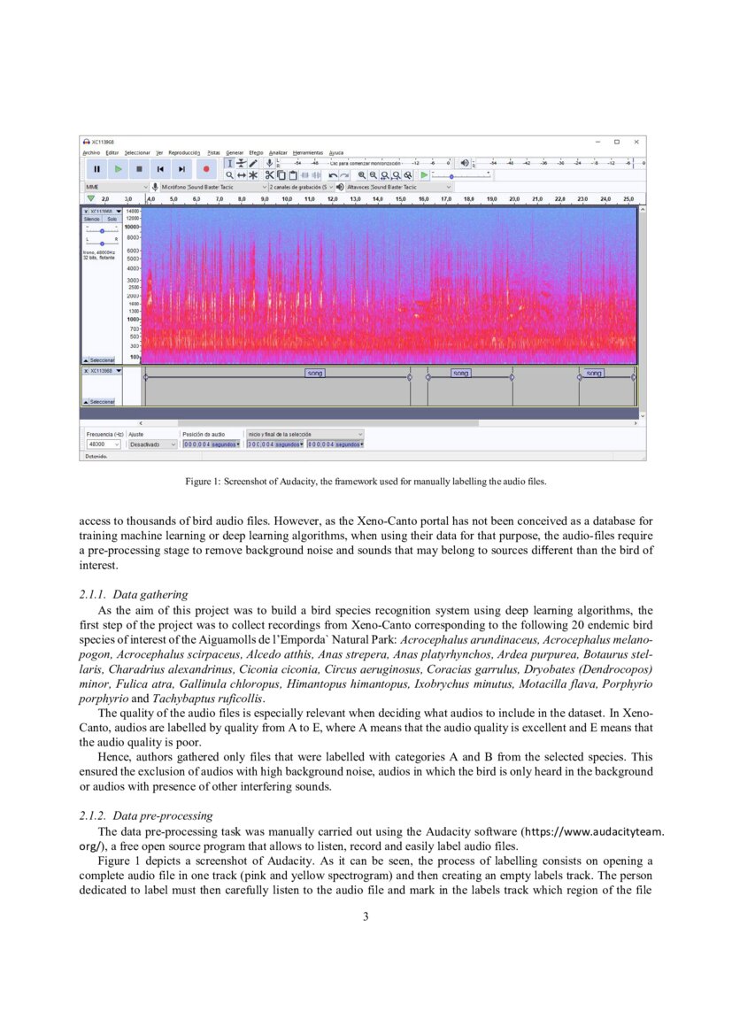 Western Mediterranean wetlands bird species classification: evaluating small-footprint deep ...