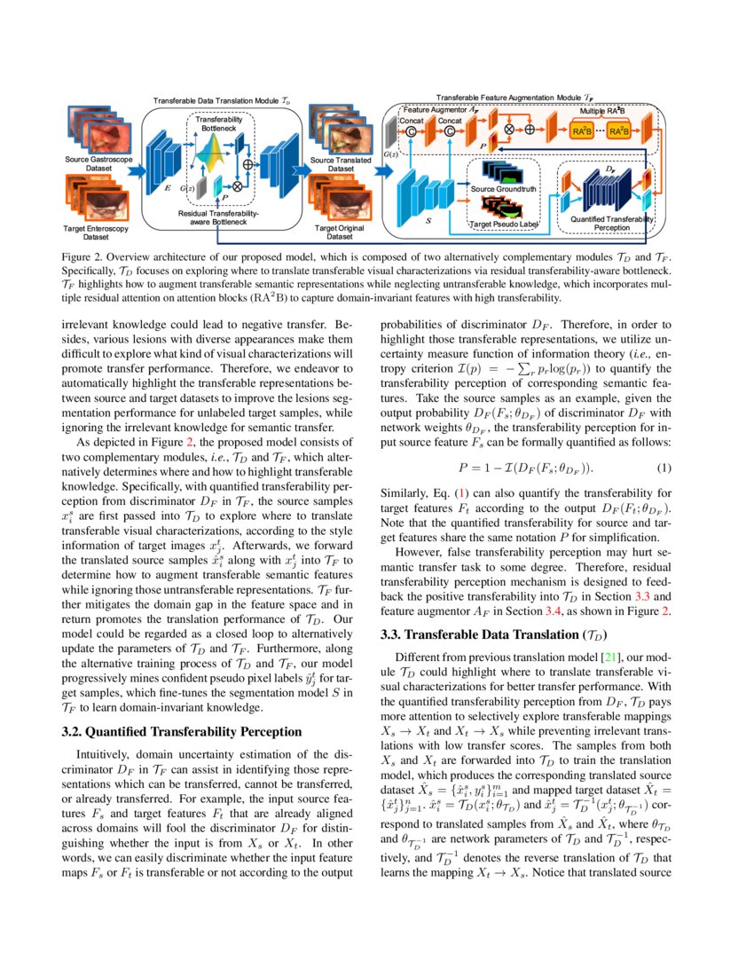 What Can Be Transferred: Unsupervised Domain Adaptation for Endoscopic Lesions Segmentation | DeepAI
