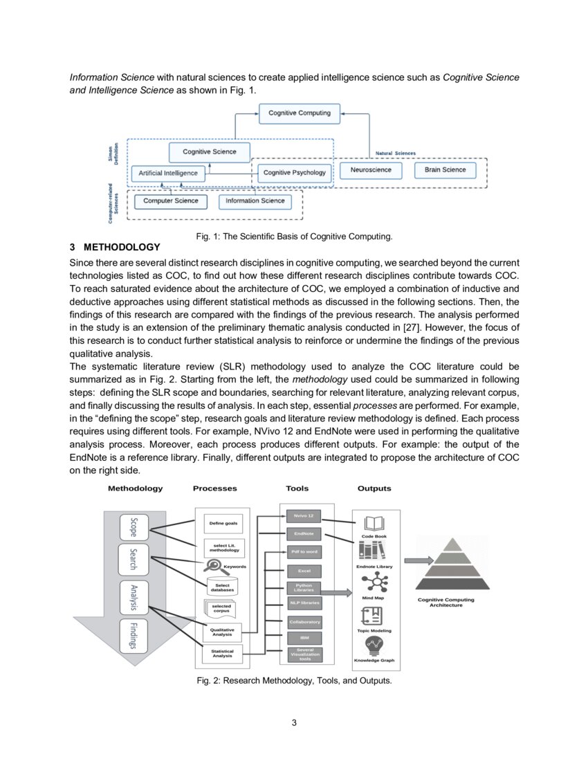 What is Cognitive Computing? An Architecture and State of The Art | DeepAI