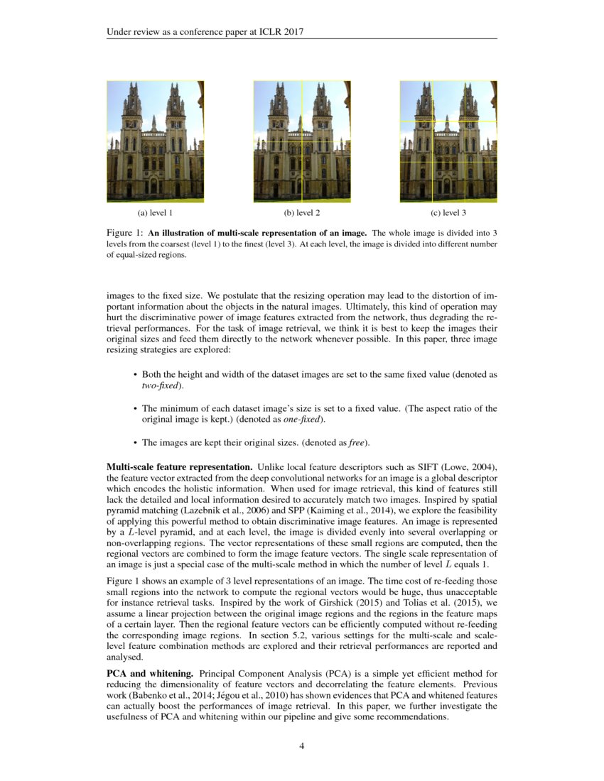 What Is the Best Practice for CNNs Applied to Visual Instance Retrieval? | DeepAI