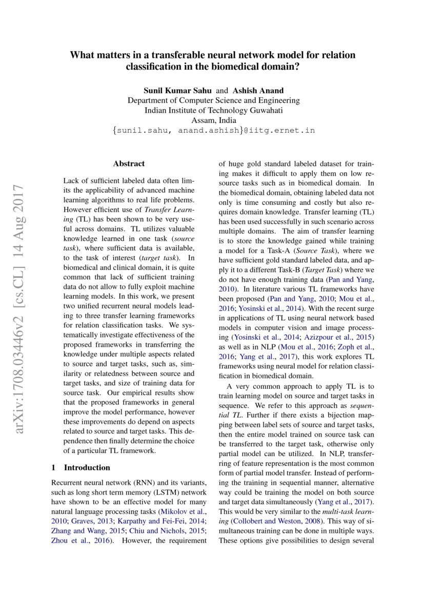 What Matters In A Transferable Neural Network Model For Relation