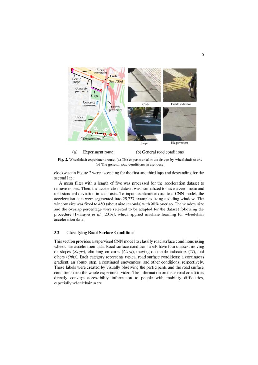 Wheelchair Behavior Recognition for Visualizing Sidewalk Accessibility ...