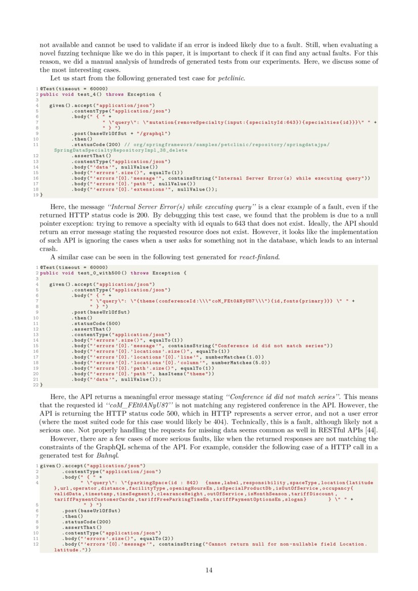 White-Box and Black-Box Fuzzing for GraphQL APIs | DeepAI