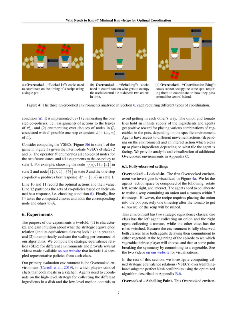 Who Needs to Know? Minimal Knowledge for Optimal Coordination | DeepAI