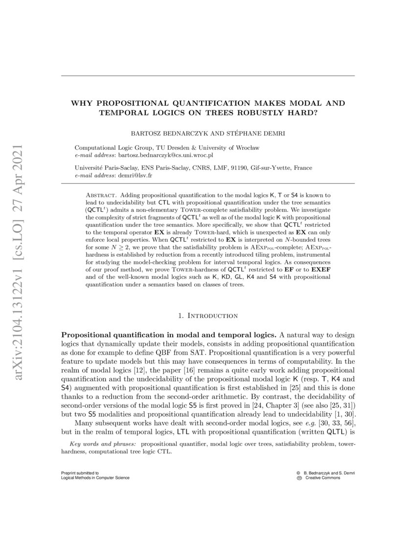 Why Propositional Quantification Makes Modal And Temporal Logics On