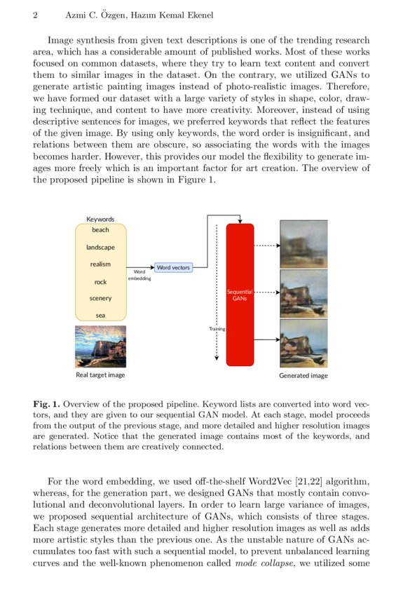 Words as Art Materials: Generating Paintings with Sequential GANs | DeepAI