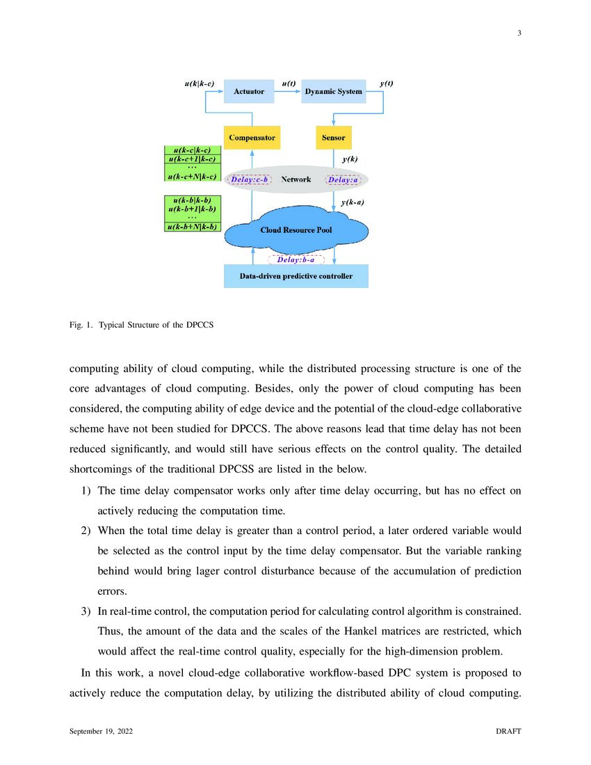 Workflow-based Fast Data-driven Predictive Control with Disturbance ... Workflow-based Fast Data-driven Predictive Control with Disturbance ...