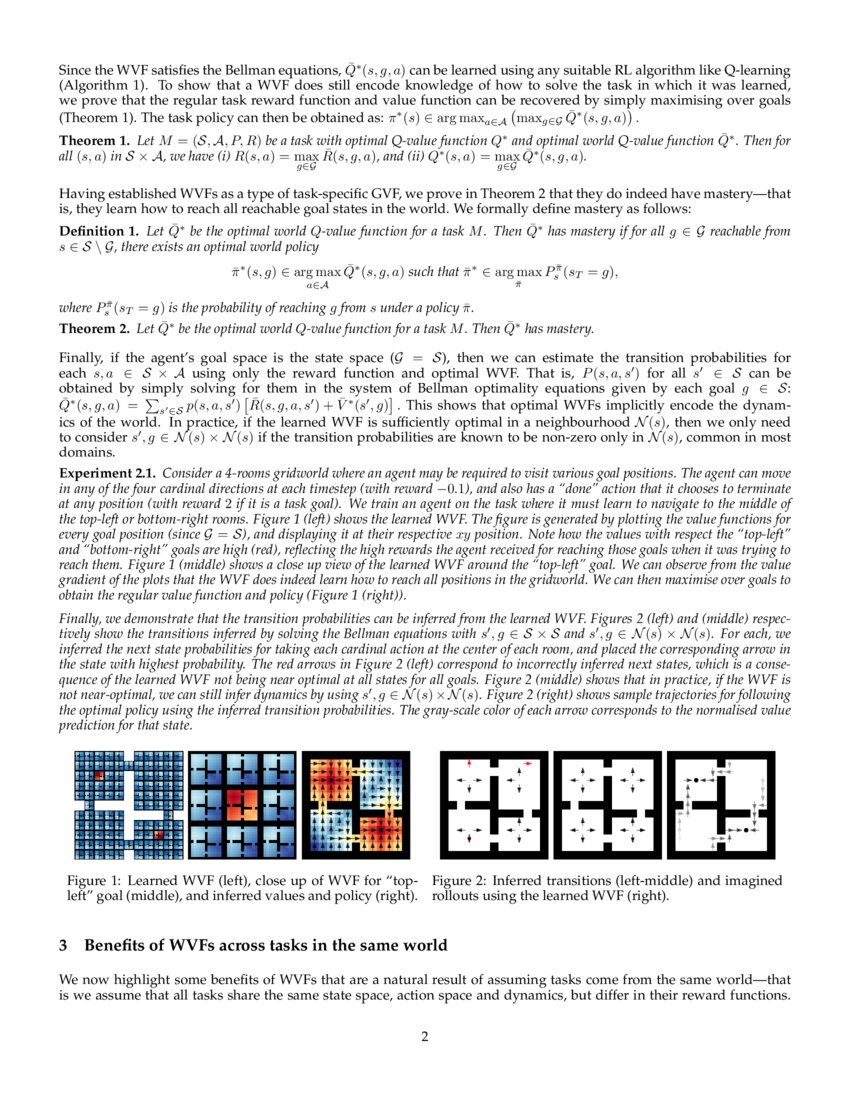 World Value Functions: Knowledge Representation for Multitask Reinforcement Learning | DeepAI