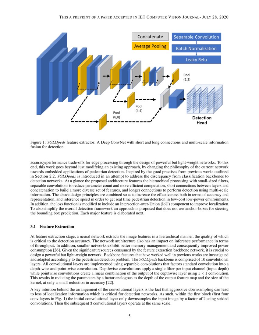YOLOpeds: Efficient Real-Time Single-Shot Pedestrian Detection for Smart Camera Applications ...