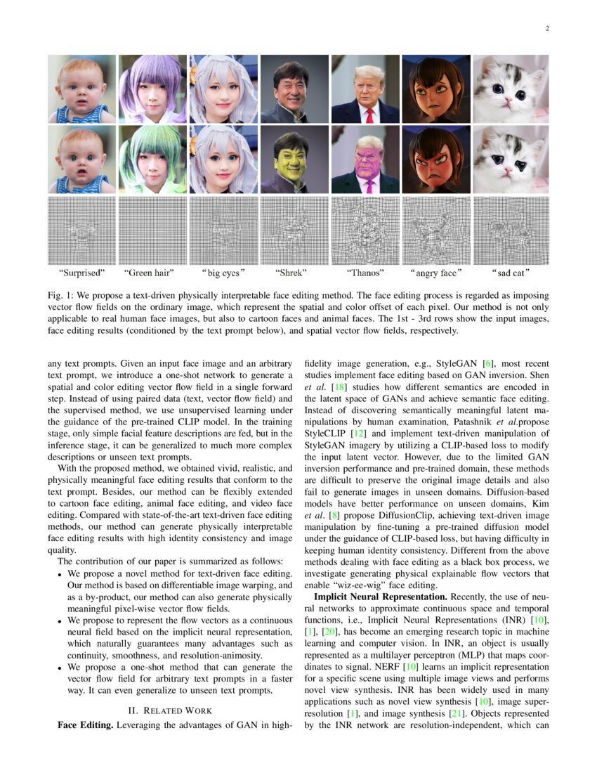 Zero-shot Text-driven Physically Interpretable Face Editing | DeepAI